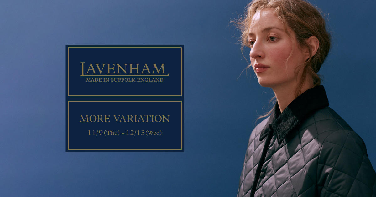〈LAVENHAM〉MORE VARIATION | NEWS | ピルグリム サーフ+サプライ